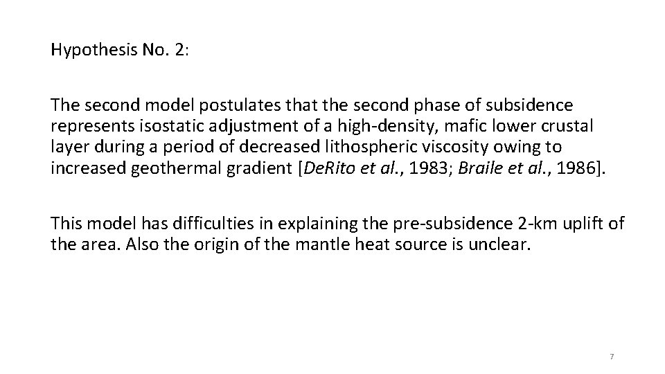 Crustal structure and vertical movements of the Upper