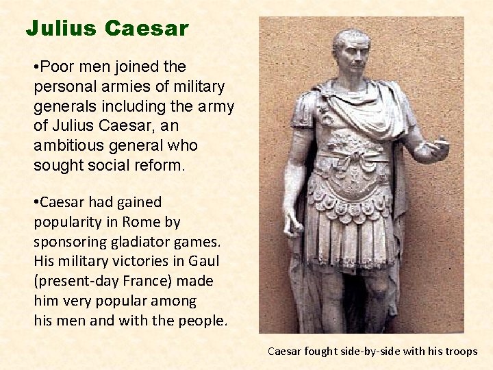 Expansion of the Roman Republic Creates Problems Created