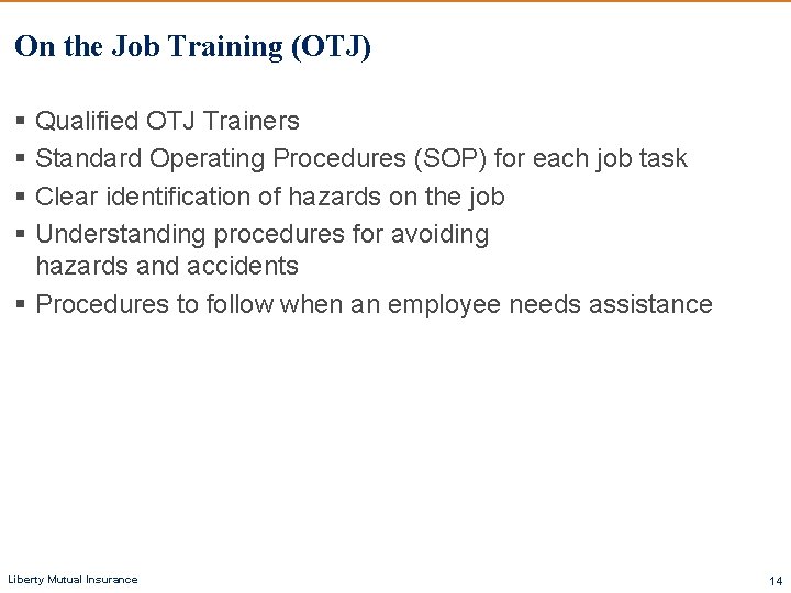 Effective Safety Training Safety Leadership Training Series Our