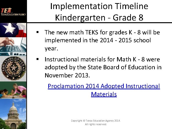 Understanding the New Math TEKS RME Research to
