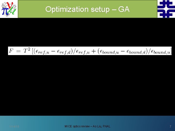 MICE Step IV Lattice Design Based on Genetic