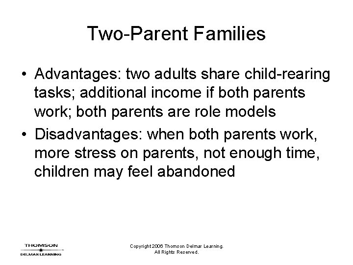 Caring for SchoolAge Children Chapter 3 Families Where