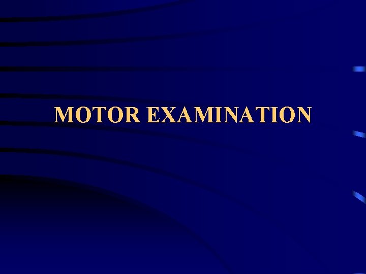 THE NEUROLOGICAL EXAMINATION NEUROLOGICAL EXAM MENTAL STATUS CRANIAL