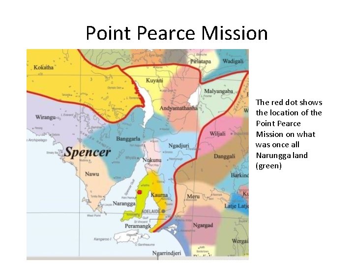 Aboriginal history of SA since 1800 Aboriginal history