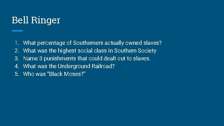 Bell Ringer 1 2 3 4 5 What