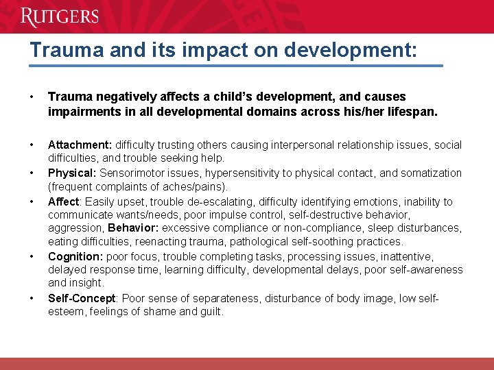 Why should a school be trauma informed Tiered