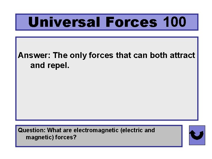 Science Jeopardy Forces Newtons 1 st Law Newtons