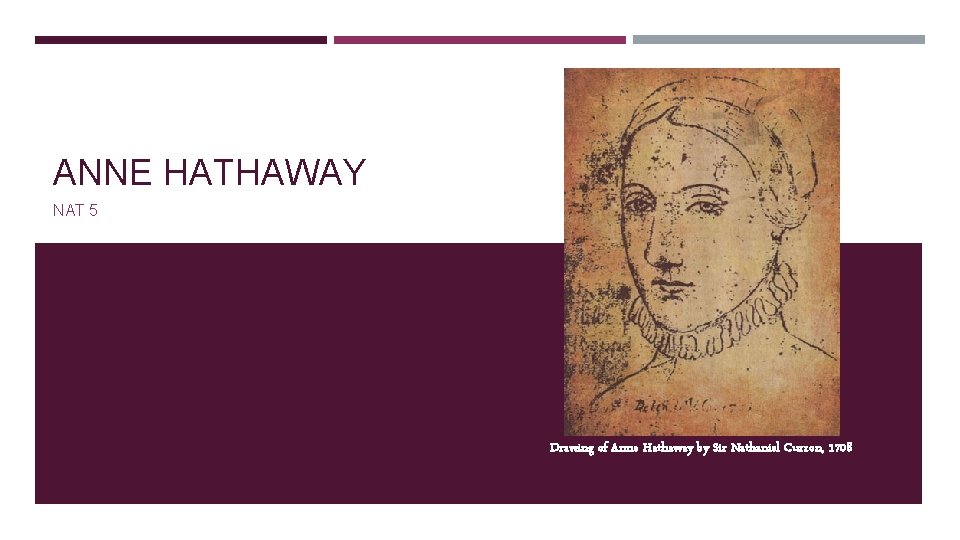 ANNE HATHAWAY NAT 5 Drawing of Anne Hathaway