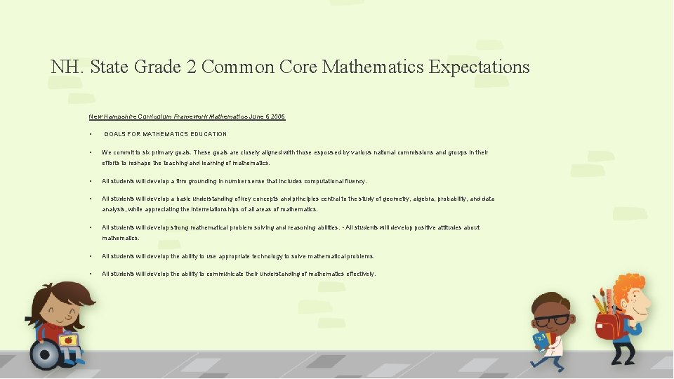 Grade 2 Mathematics Common Core Content Standards Presentation