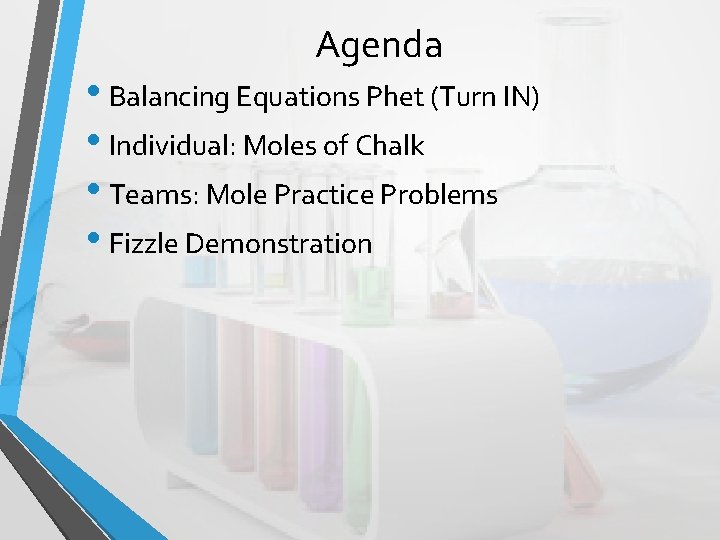 Unit 6 Chemical Reactions Day 6 Balancing Equations