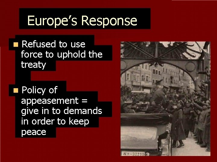 World War II Review The Beginning Mr Wykas