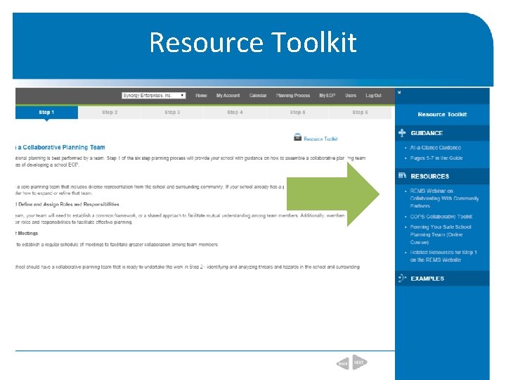 An Overview of the Features Functions of EOP