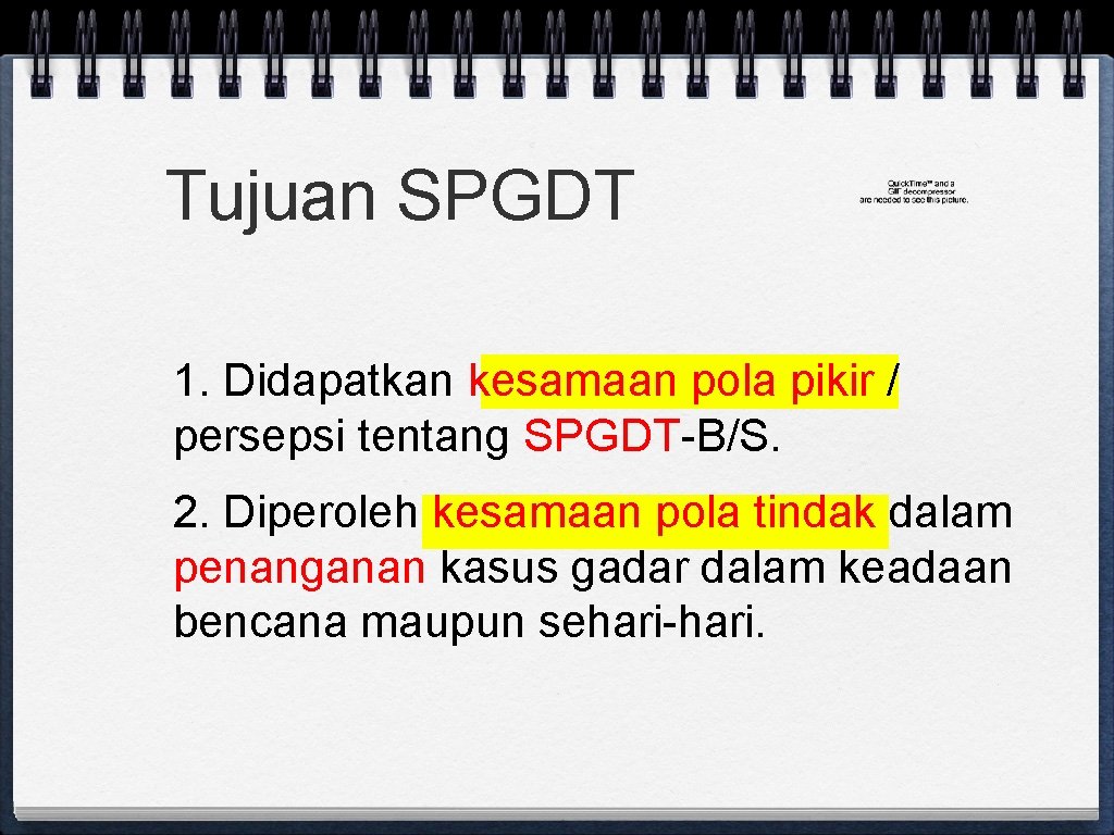 Sistem Penanggulangan Gawat Darurat Terpadu SPGDT Manajemen Gadar