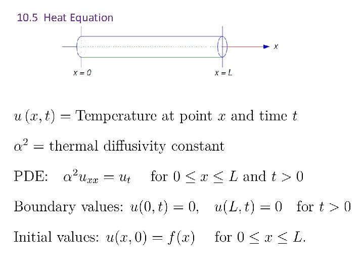10 5 Heat Equation 10 5 Heat Equation