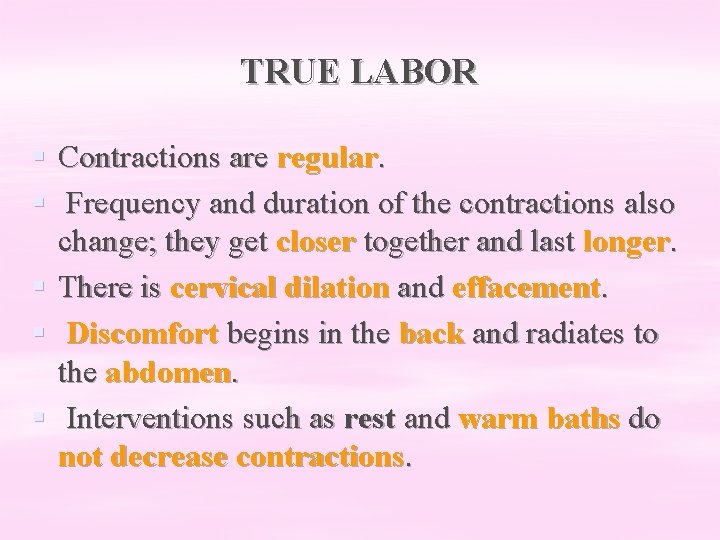 Nursing Management Of Labor stages DrSahar Elkheshen Lecturer