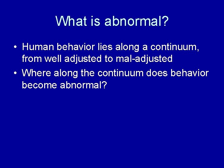 Psychological Disorders Chapter 15 Psychological Disorders Mental processes