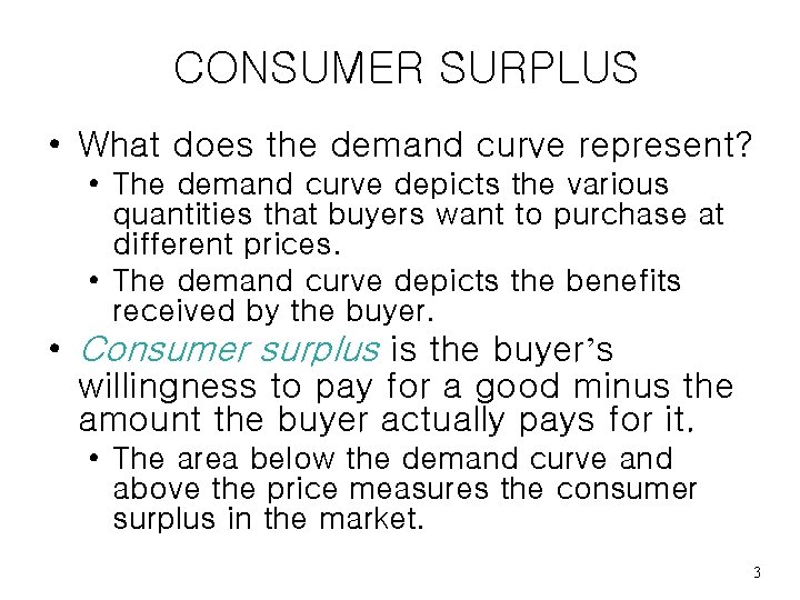 Note 4 Are markets efficient Do the equilibrium
