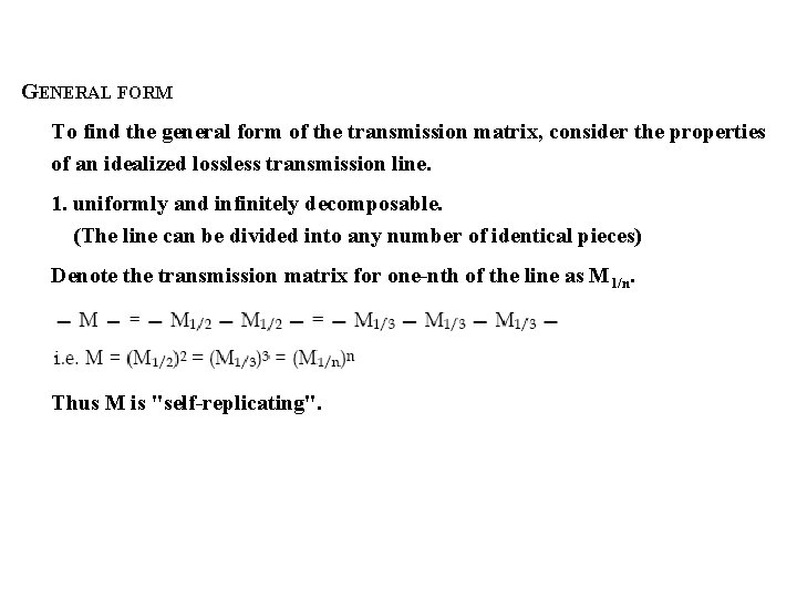NETWORK MODELS OF TRANSMISSION LINES AND WAVE BEHAVIOR