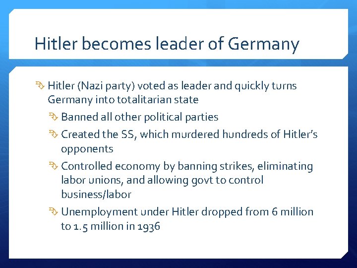 Rise of fascism Hitler Mussolini and others join