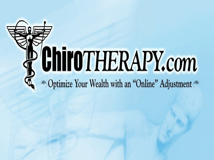 Transform Chiro Therapy com Into A Professional WebBased