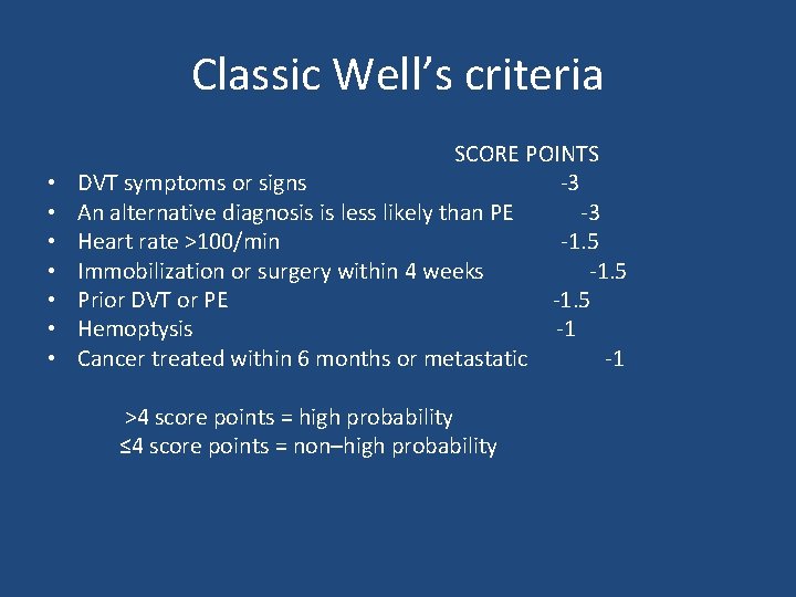 ACUTE PULMONARY EMBOLISM Part I Etiology Clinical features