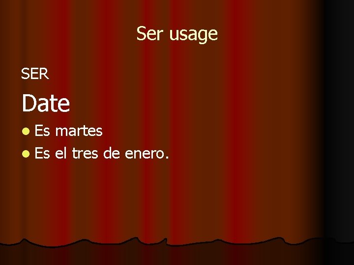 Ser v Estar Ser vs Estar Both mean