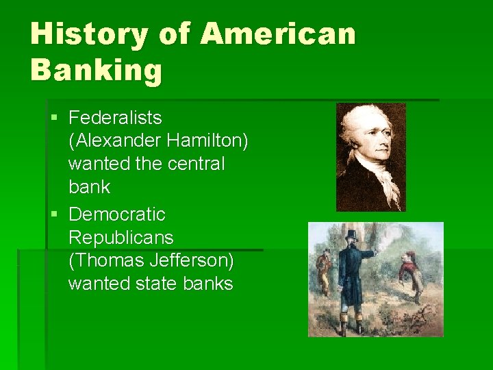 ECONOMICS Chapter 10 Money and Banking Uses of