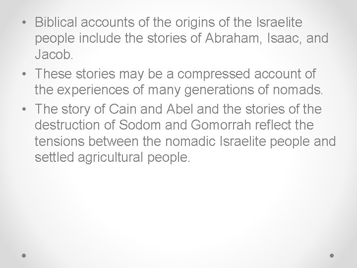 Israel 2000 500 b c e Background and