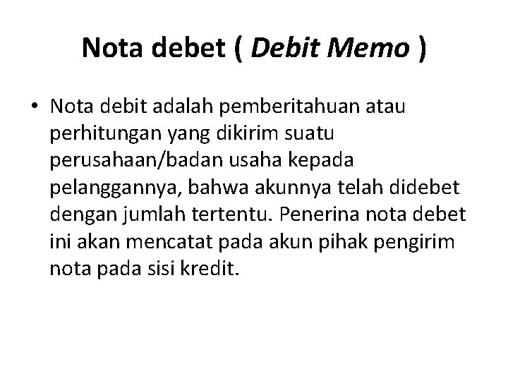 Bukti Transaksi Akuntansi Kelas X Pengertian Bukti Transaksi