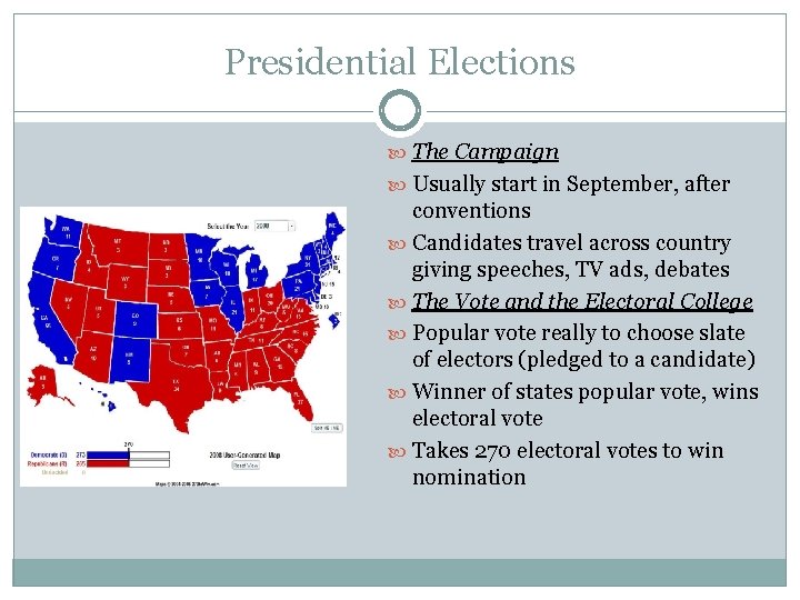 Chapter 10 Election Campaigns Types of Elections General