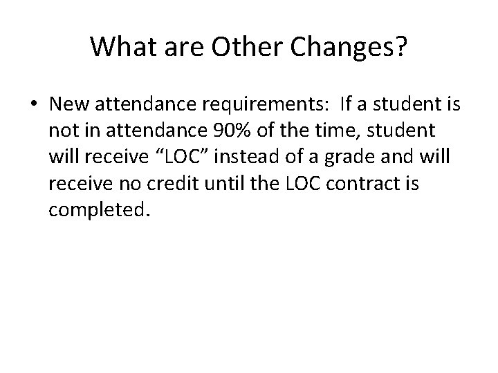 Socorro Middle School Implementing the New Graduation Plans