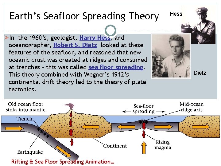 Continental Drift and Seafloor Spreading Notes Part 1