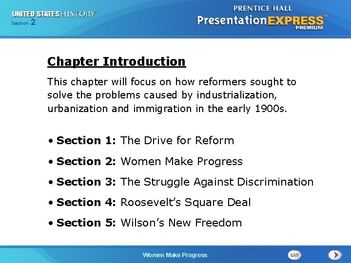 Section 2 Chapter Introduction This chapter will focus