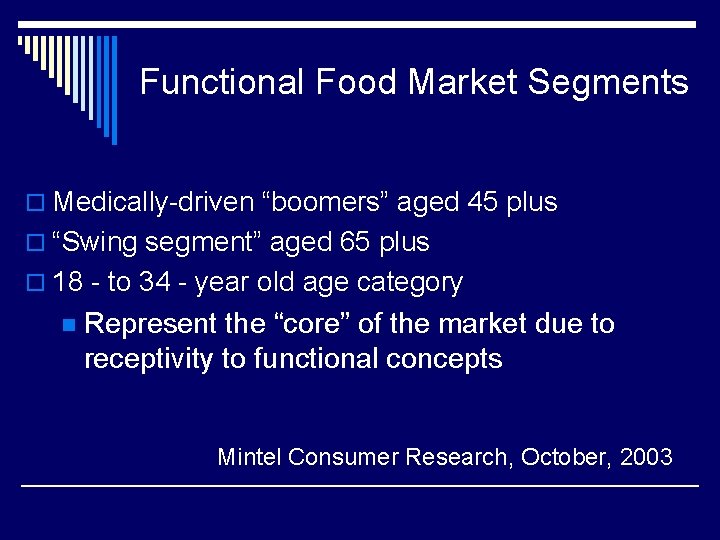 Managing the Food Chain During New Product Introduction
