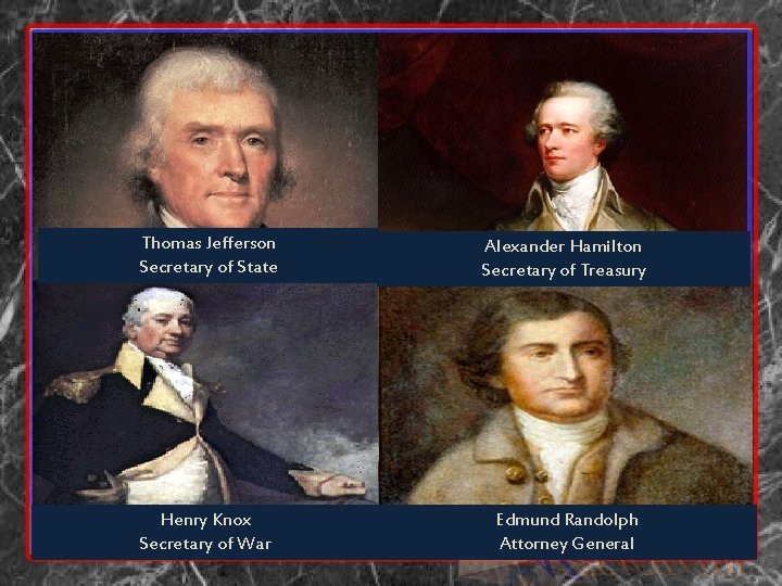 The Administration of George Washington Election of 1789