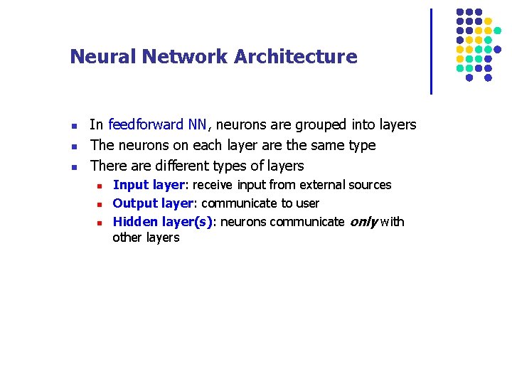 Artificial Neural Networks An Introduction What is a