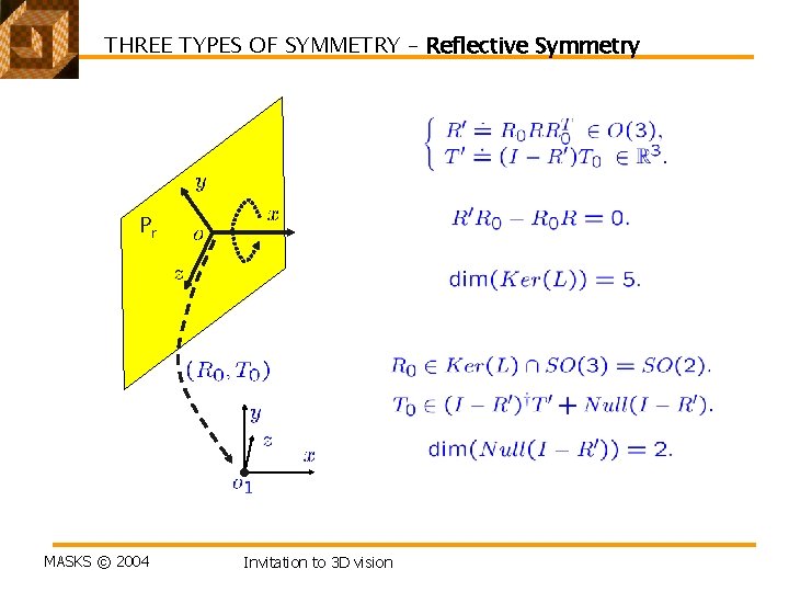 MultipleView Geometry for ImageBased Modeling Lecture 6 MultipleView