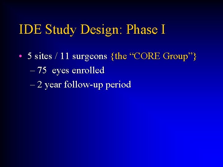 Description of the Morcher Capsular Tension Ring Invented