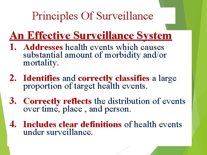 SURVEILLANCE OF COMMUNICABLE DISEASES by Prof Dr Mona