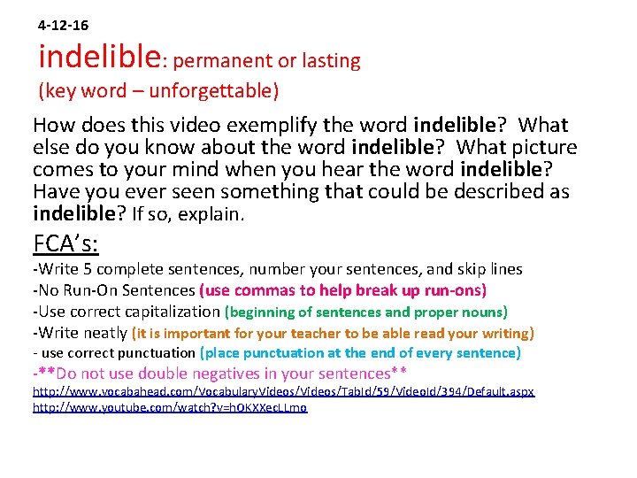 Activators 14 Marking Period 4 3 28 16