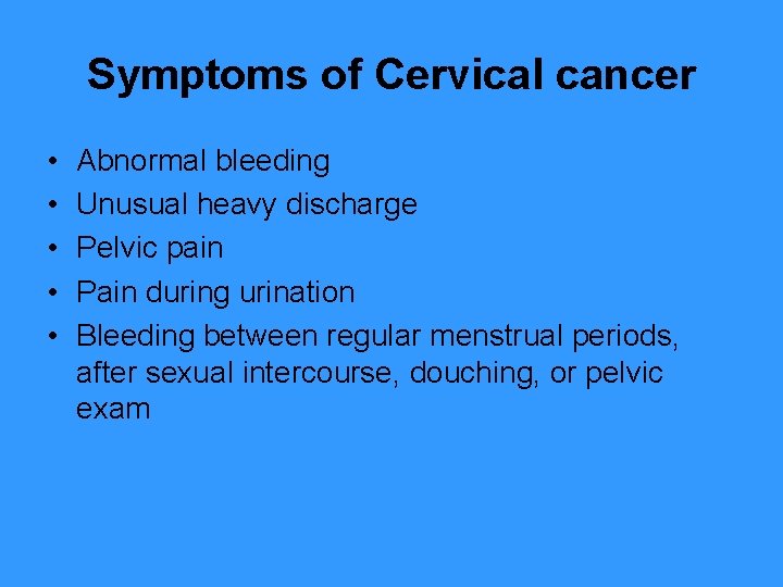 Facts and Information About Cervical Cancer By Courtney
