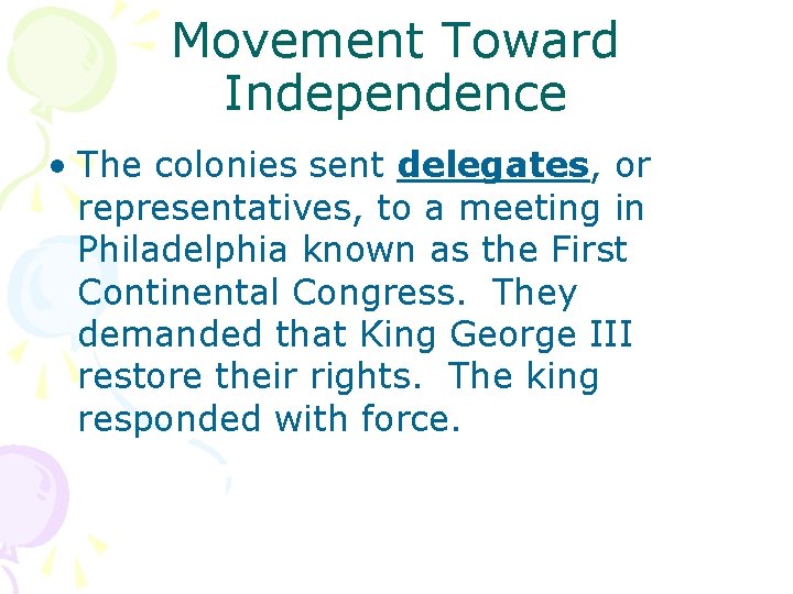 Chapter 2 2 The Birth of a Democratic