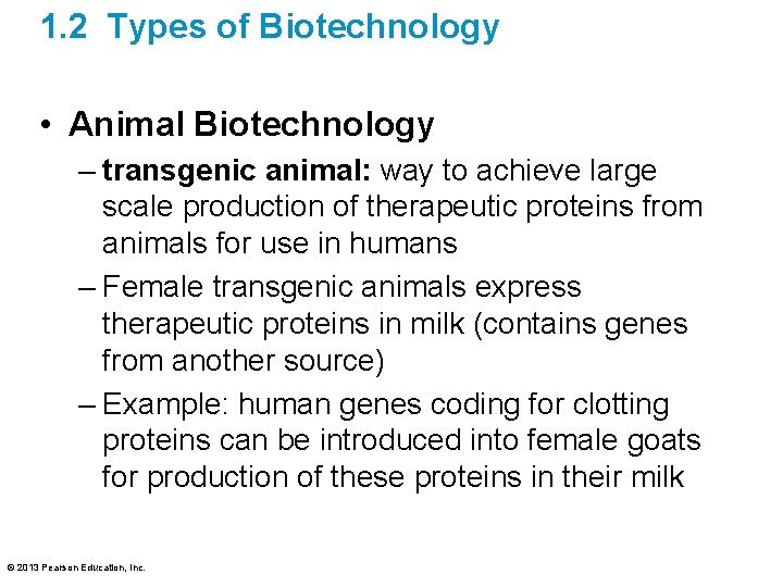 1 1 What Is Biotechnology and What Does