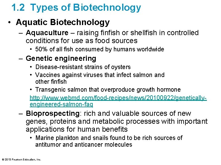 1 1 What Is Biotechnology and What Does