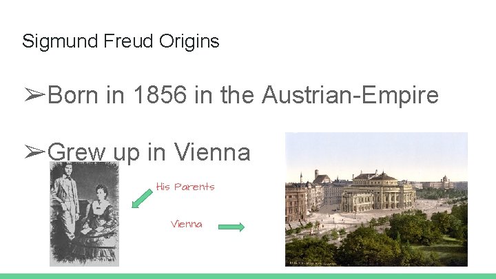 Sigmund Freud 1856 1939 Sigmund Freud Origins Born