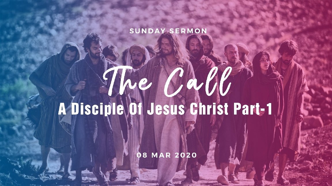 THE LORD JESUS HAS CALLED US TO BE