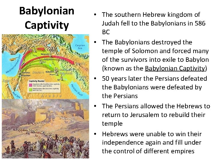 Modern World History Judaism ISRAEL Origins of the