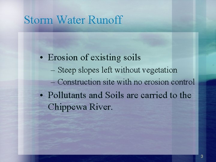 Storm Water Utility City of Durand 1 Storm