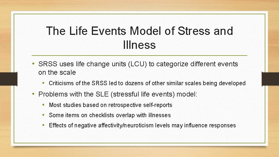 Chapter 3 Physiological Mechanisms of Arousal Arousal How
