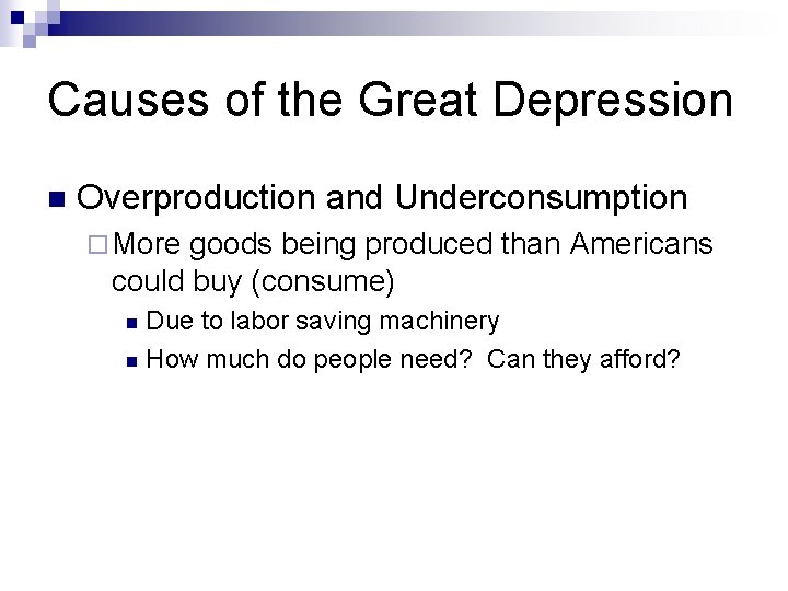 The Great Depression Begins Causes Life Hoovers Response
